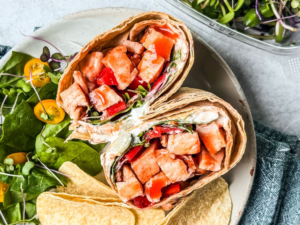 Buffalo Chicken Wrap - Killing Thyme
