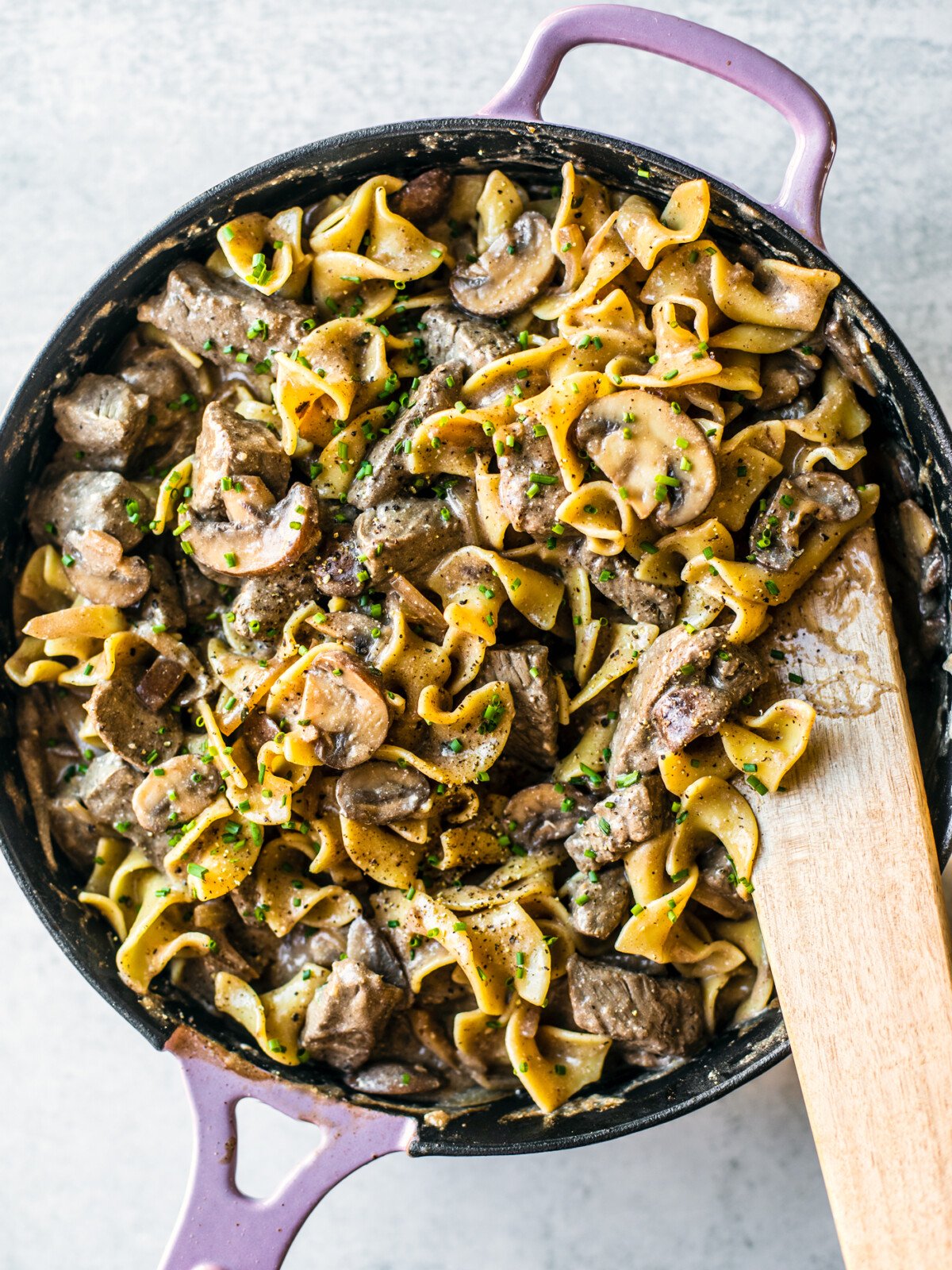 Easy Beef Stroganoff - Killing Thyme