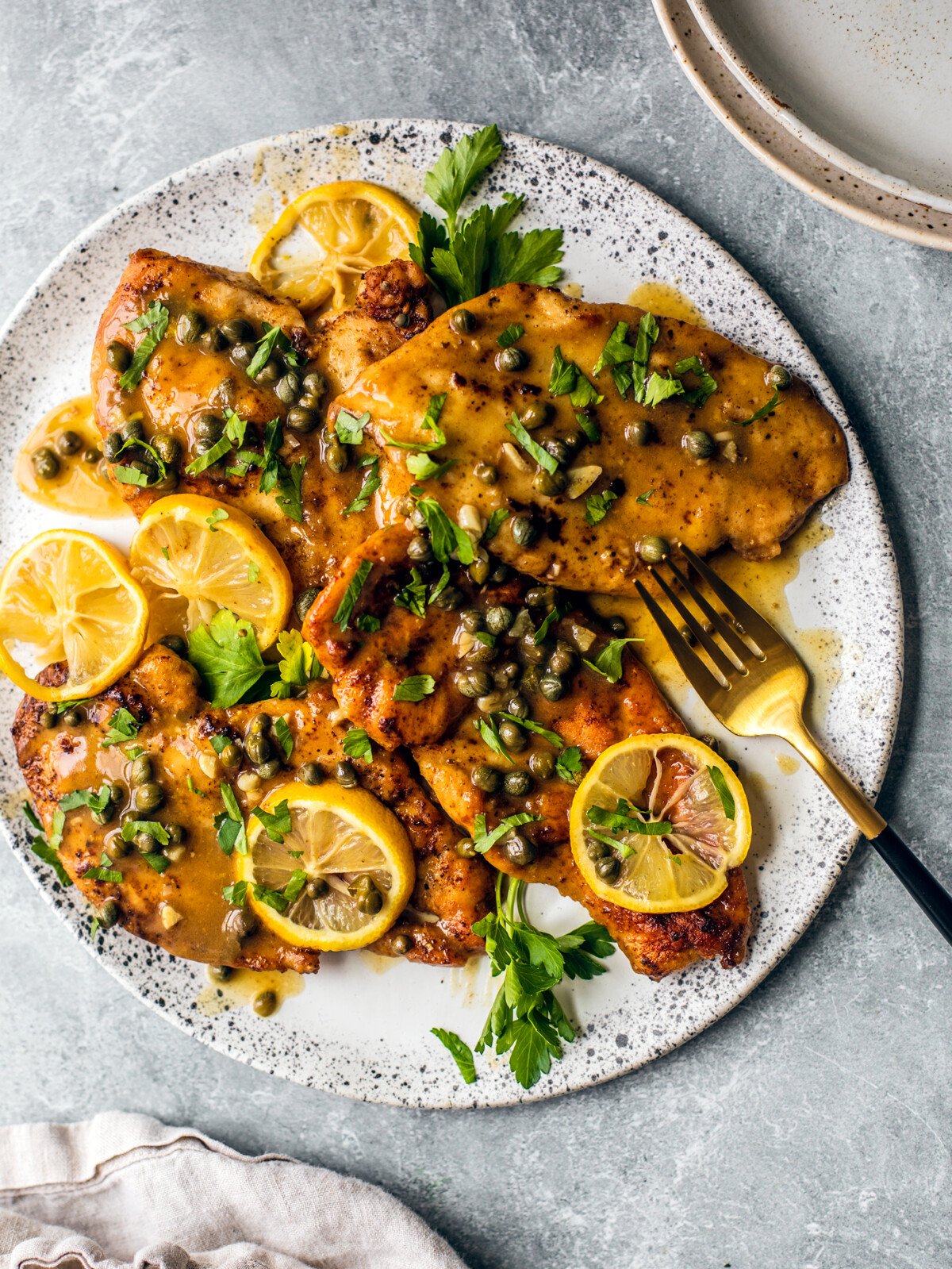 Easy Chicken Piccata - Killing Thyme