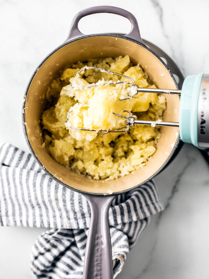 Basic Creamy Mashed Potato Recipe - Killing Thyme
