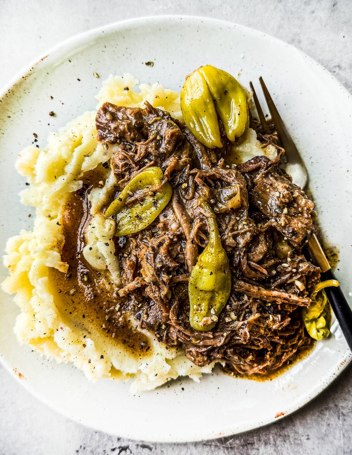 Slow Cooker Mississippi Pot Roast (No Seasoning Packets!) - Killing Thyme