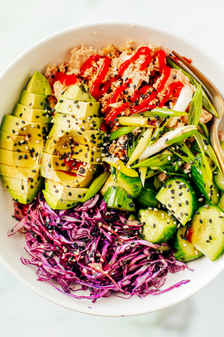High-Protein Canned Tuna Bowl - Killing Thyme