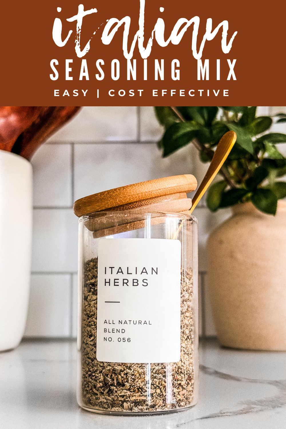 Easy Homemade Italian Seasoning - Killing Thyme