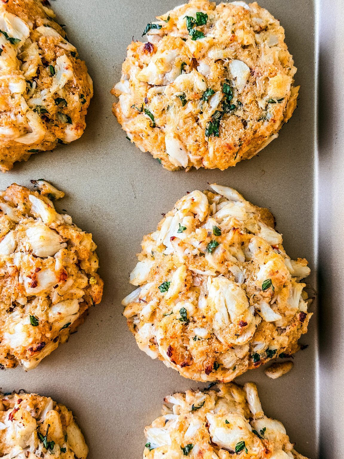 Maryland Jumbo Lump Crab Cakes (Less Filler!) - Killing Thyme