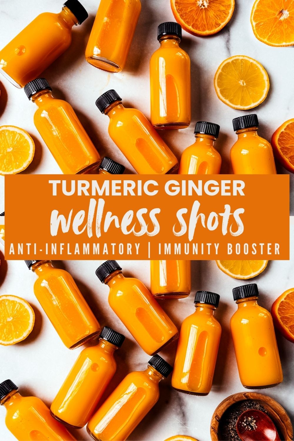 Turmeric Ginger Shots (Wellness Shots) - Killing Thyme